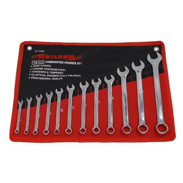 12Pc Combination Spanner Set - 1350