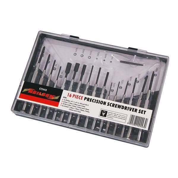 16pc Precision Screwdriver Set