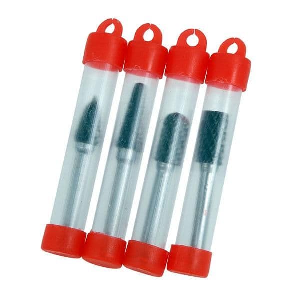 Carbide Rotary File Set - 4pc - 10mm