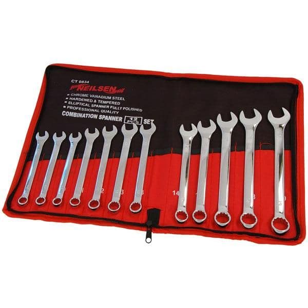 Combination Spanner Set 12 piece metric - 0834