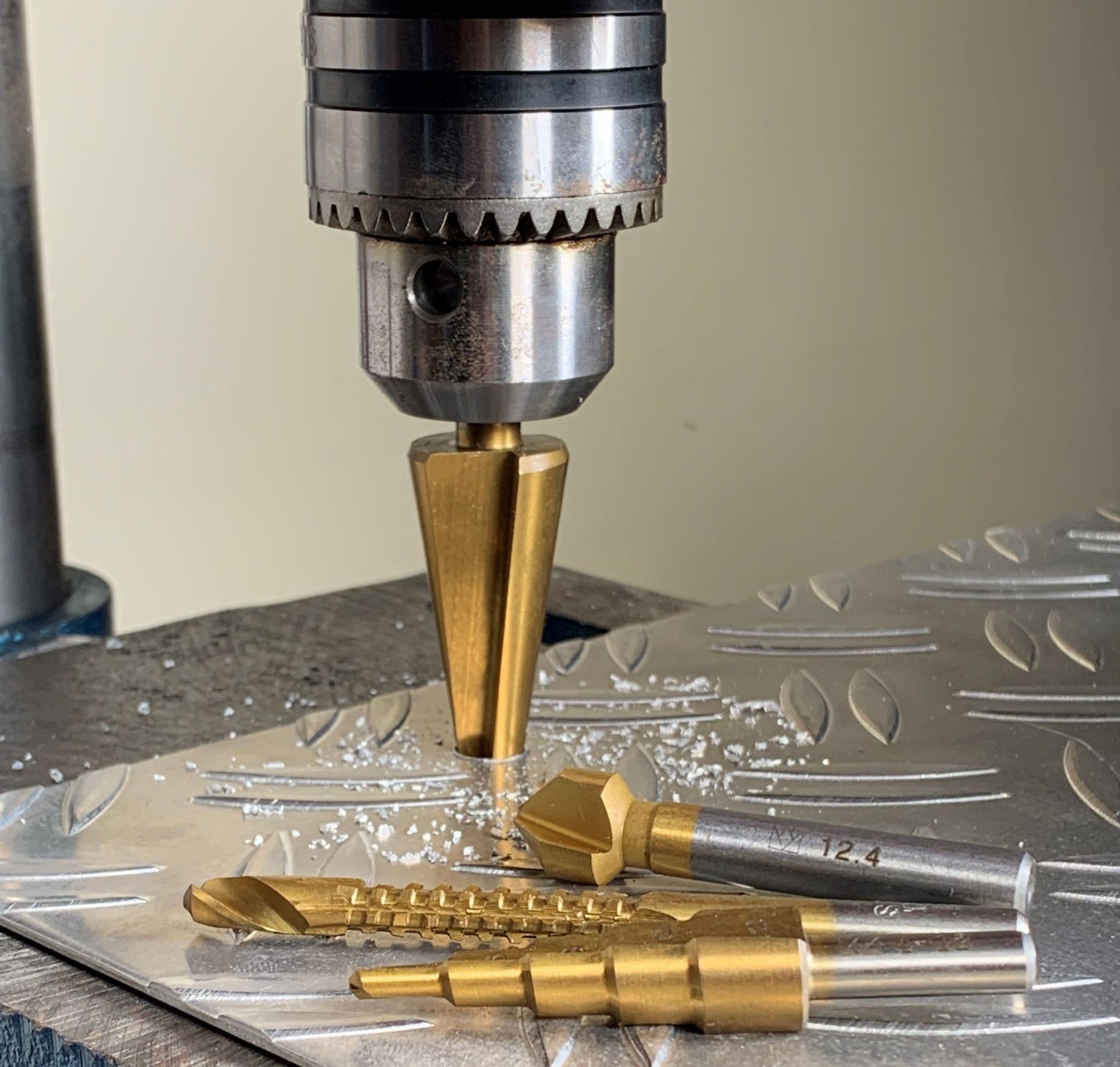 Drill Bit Set - Tapered countersink Saw