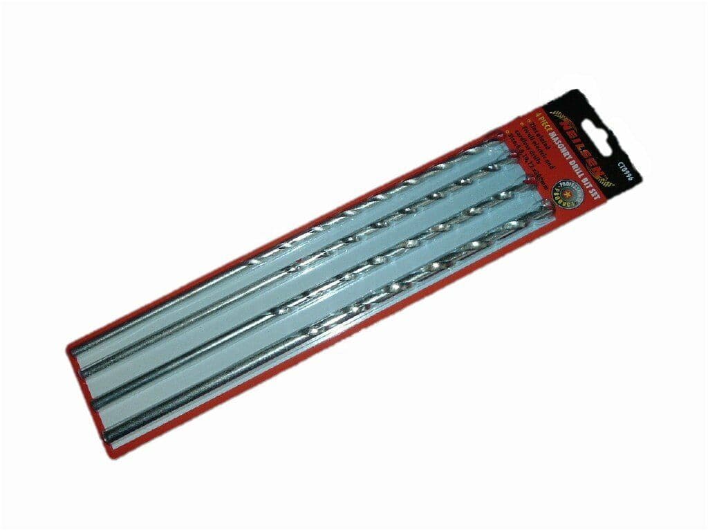 Drill Bits - Masonry - 300mm - 4pc