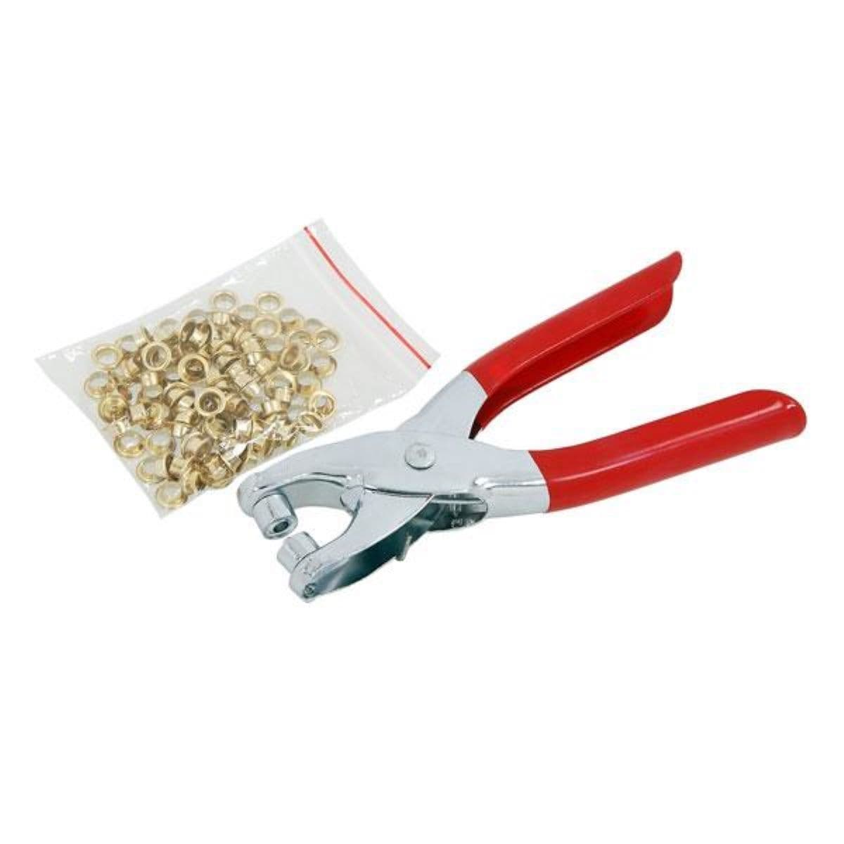 Eyelet Plier With 100 Eyelets