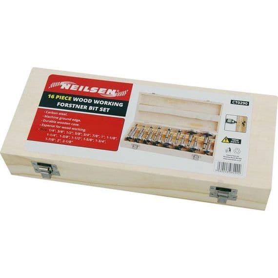 Forstner Bit Set - 16pce