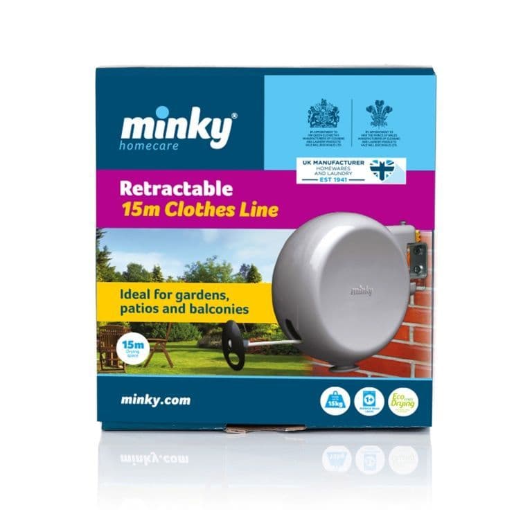 Minky 15 m Retractable Washing Line