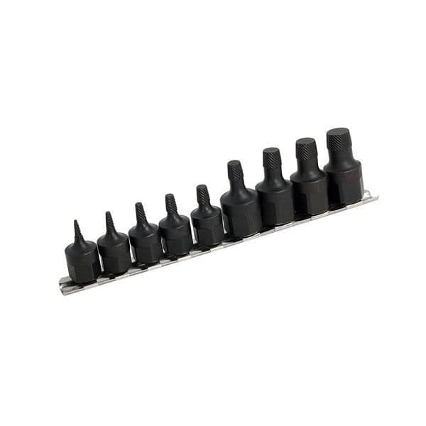 Multi Spline Stud Extractor Set -9pc