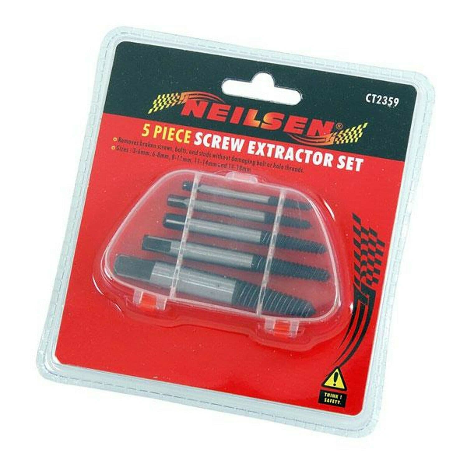 Screw Extractor Set 5pc