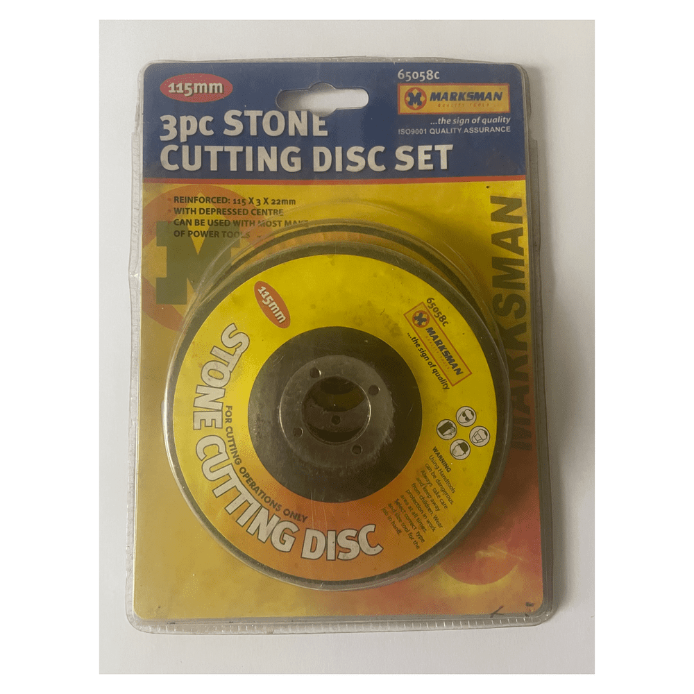 Stone Cutting Disc Set 3 Piece EX Stock
