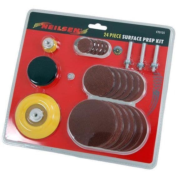 Surface prep Kit - 24 Piece