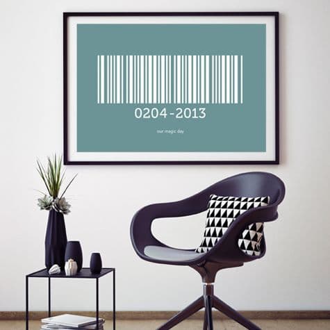 Barcode Personalised Print