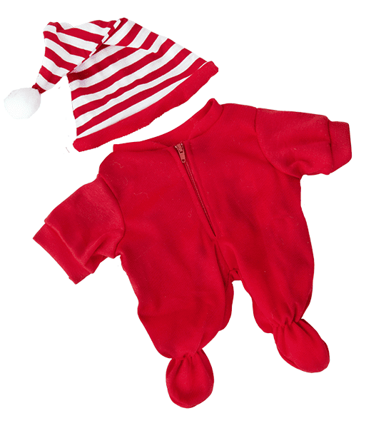 Red Onesie with Nightcap