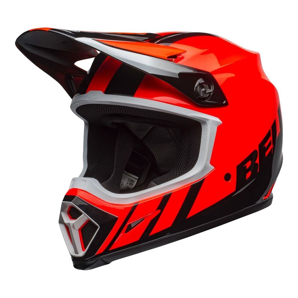 Bell MX-9 Dash Matt Orange Black Adult MIPS