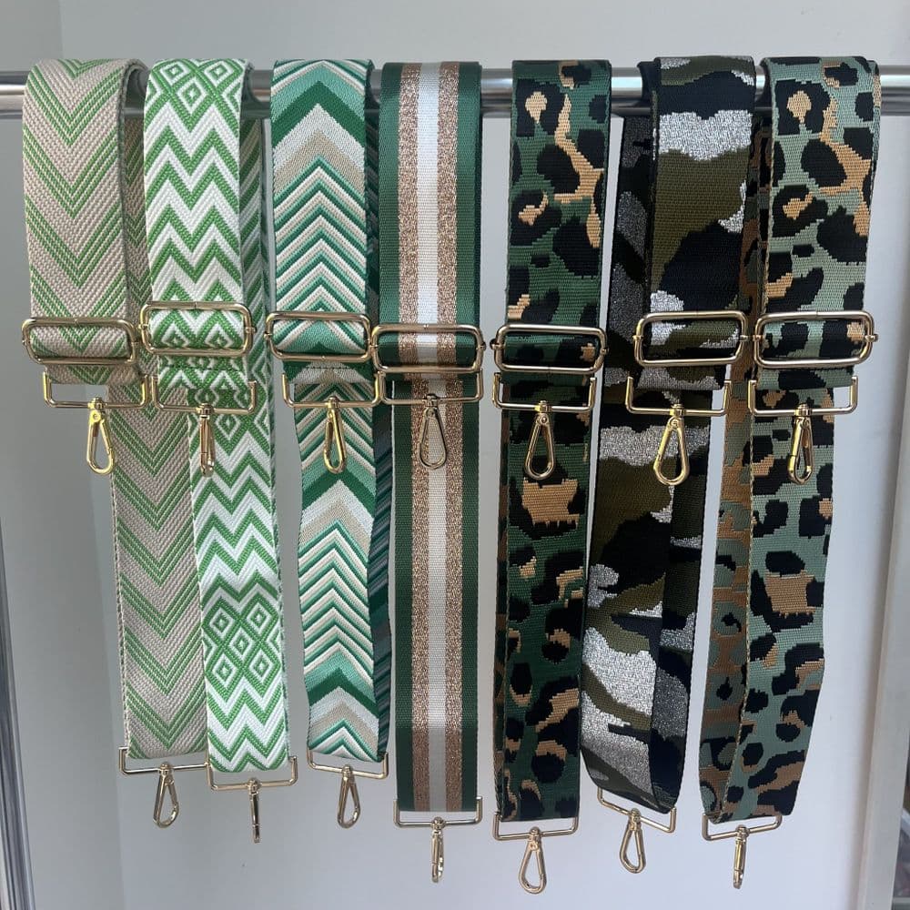Bag straps - Green collection