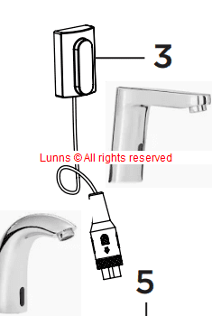 Bristan Sensor Only for Sensor Tap - Bespoke Part