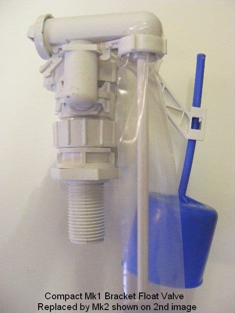 New Compact Internal Bracketed Float Valve c/w Hose