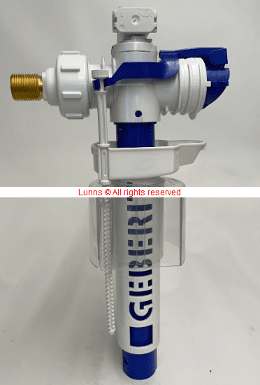 Geberit Mk1 Inlet Float Valve - Replaced by 3/8" Mk2 2nd Image EDL2-6