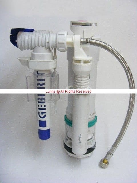 Geberit T1 Flush Valve & Float Valve & 3/8" Female Hose Internal ...
