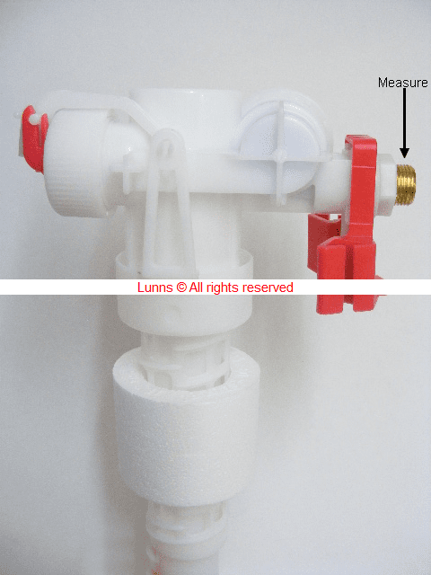 Dal Keramag Cleo Side Entry Float Valve High Pressure 06.00.30 27.30.17