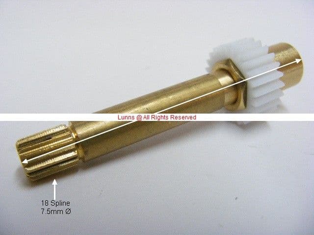 Ibain T300 No50 5 Shower Spindle 63mm Long SC46