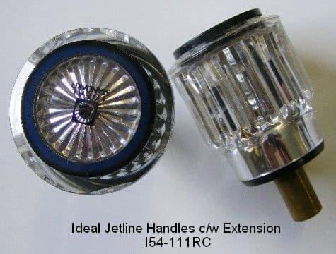 Ideal Jetline Tap Handles c/w Extension