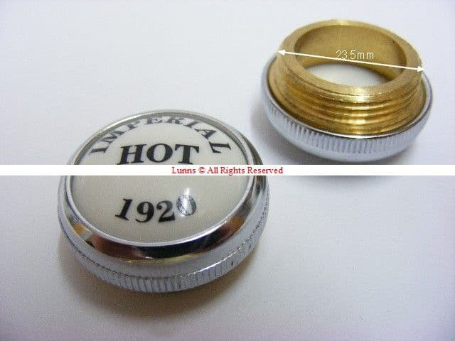 Imperial 1920 Tap Indices c/w Chrome Rings Pair U-TI8-5
