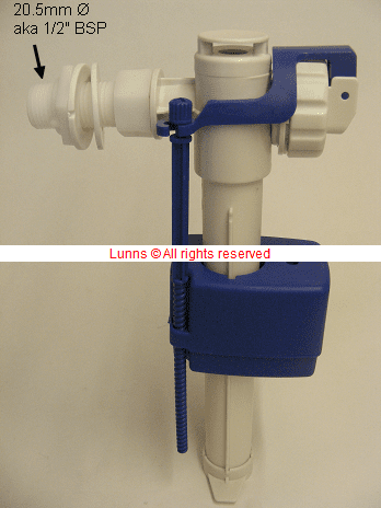 Malta Side Inlet Float Valve R54SP54138729111 U-RR1 - Bespoke Part