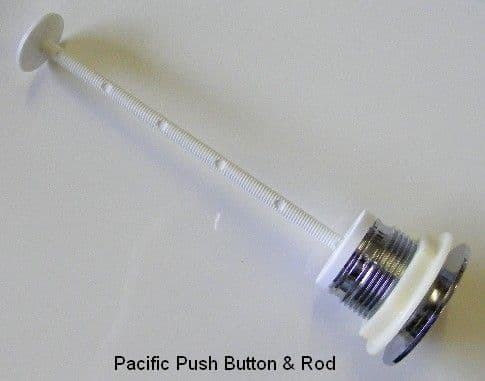 Pacific mono push button and rod assembly