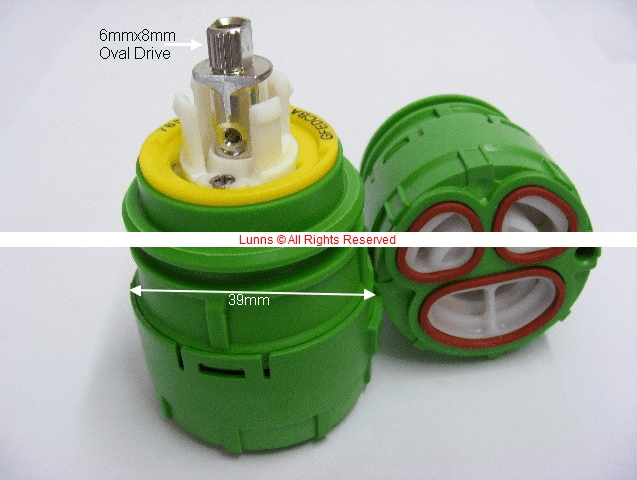 Stern ABI Green Yellow Top 39 Cassette Valve Cartridge 7654321 GFEDCBA ...