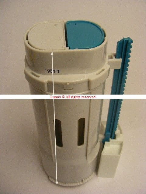 TC Bathrooms O Series DD Ratchet Flush Valve TC-RTA244-A2441 ATS5200 ...