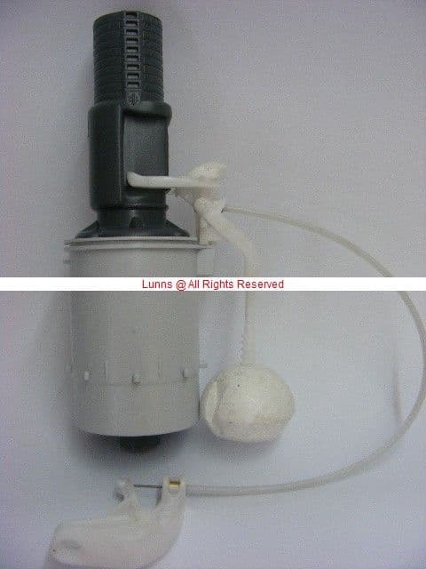 Twyford/Shires Mk1 Flush Valve c/w White Cable & Button