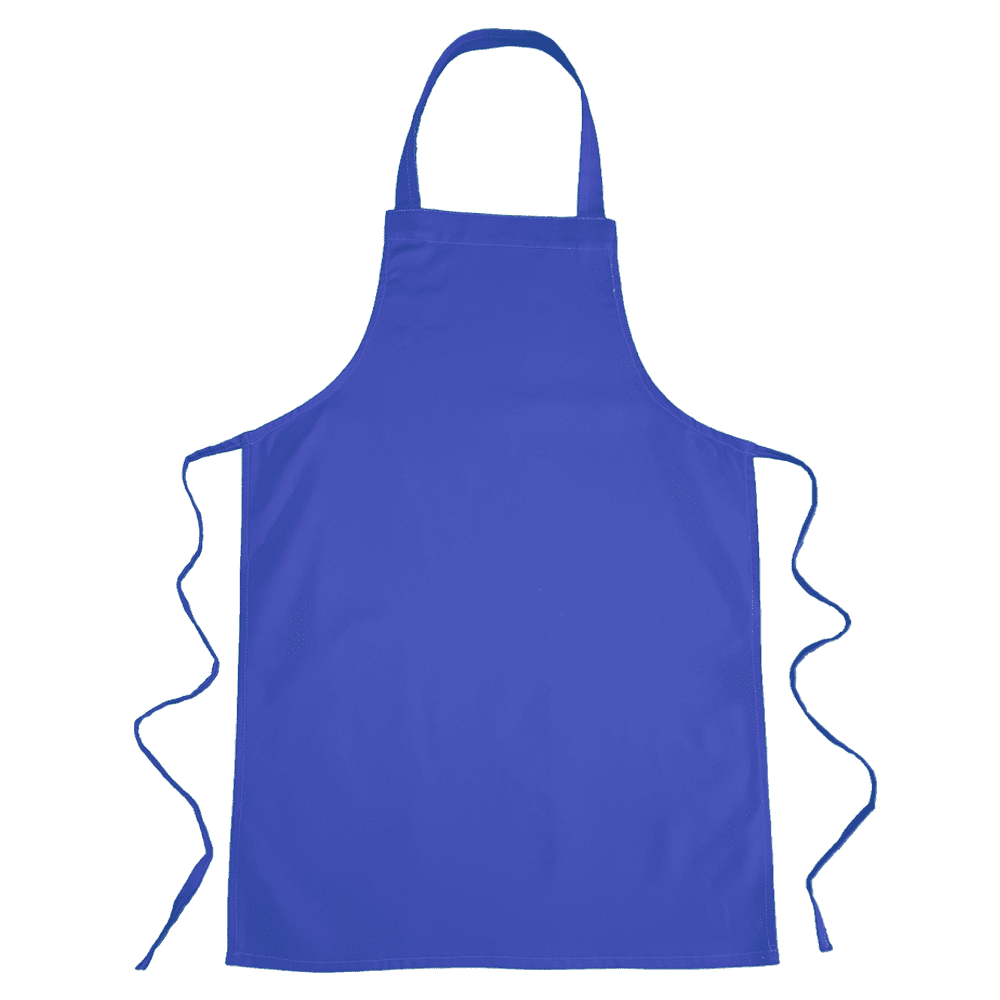 Adult Apron - Royal Blue - Arts Crafts and Cooking Apron