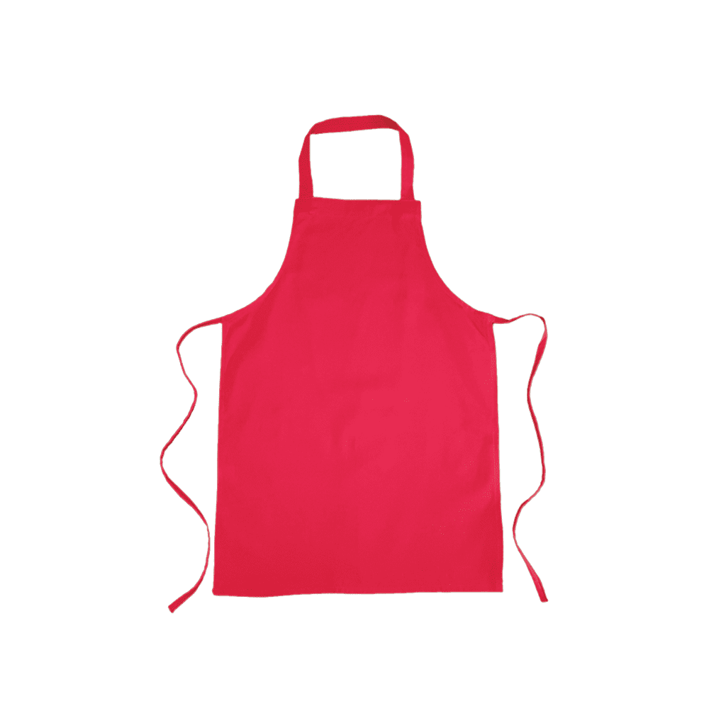 Children s Aprons - Red - Arts and Crafts Kids Apron Age 5-7 years