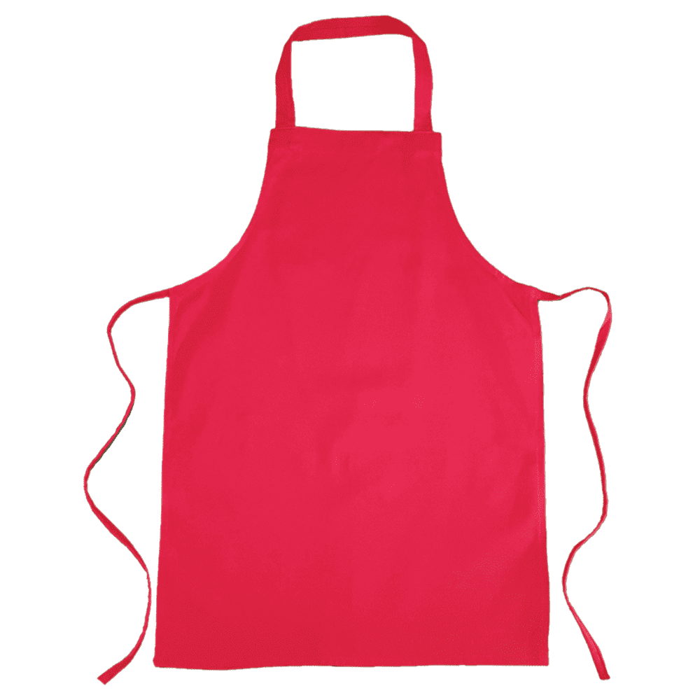 Professional Butcher s & Baker s XL Apron - Red