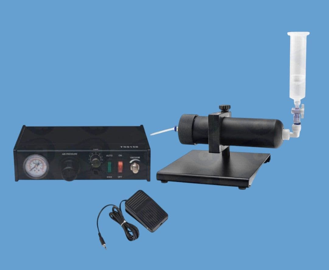 1/10 Gallon Automatic Syringe Filling Station 1000-10D Adhesive Dispensing