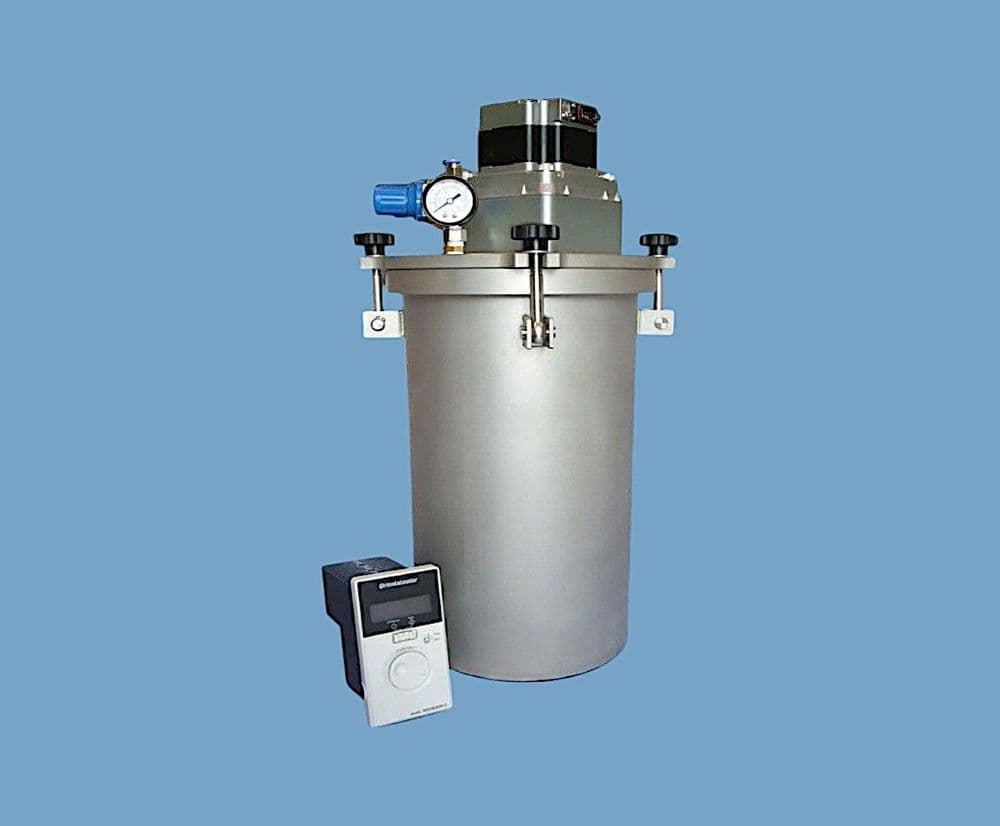10 Litre Pressure Pot with agitation AD1000CL-STEL Adhesive Dispensing Ltd