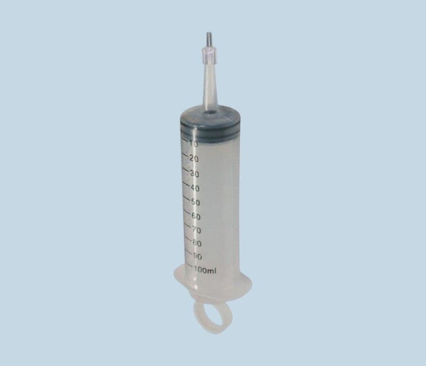 100ml manual syringe assembly luer MS4100L-1G-AD Adhesive Dispensing Ltd