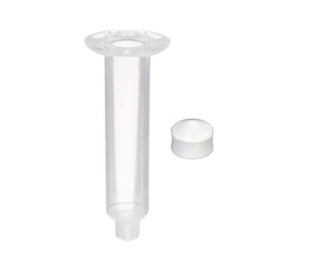10cc Clear Barrel White Piston Component Kit AD910-NW Adhesive ...
