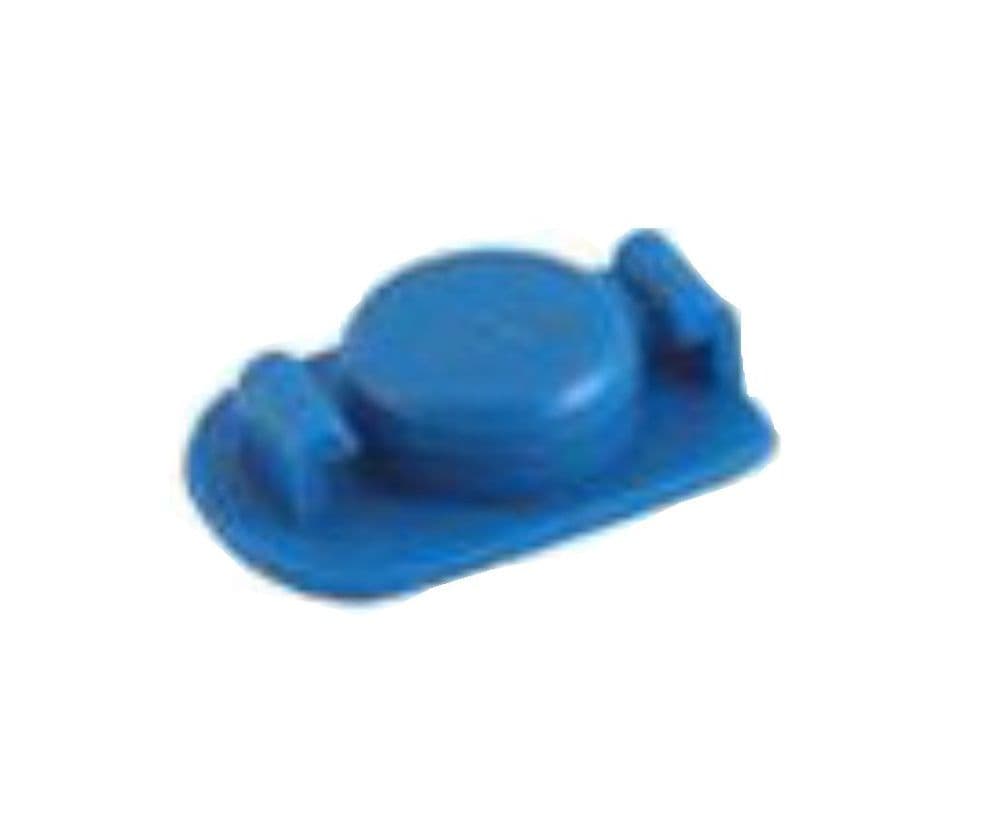 10cc Syringe Barrel Snap-On End Cap Blue AD910-ECB Adhesive Dispensing ...