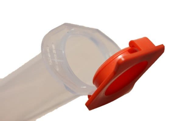 Adhesive Dispensing 10cc Syringe Barrel Snap-On End Cap Seal AD910-ECO