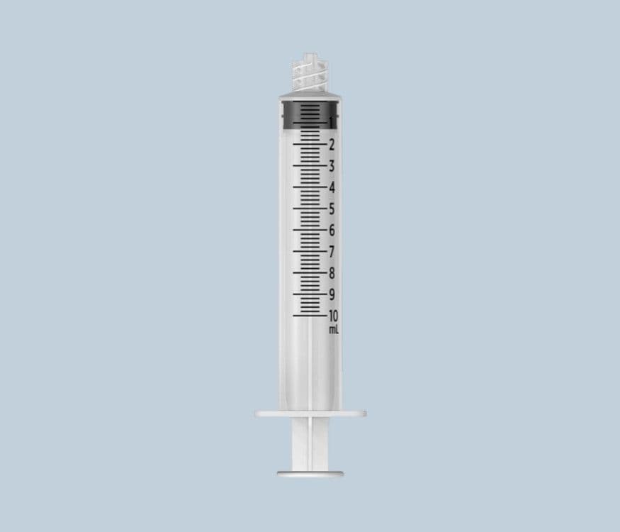 10ml manual syringe assembly luer lock MS410LL-1G Adhesive Dispensing Ltd