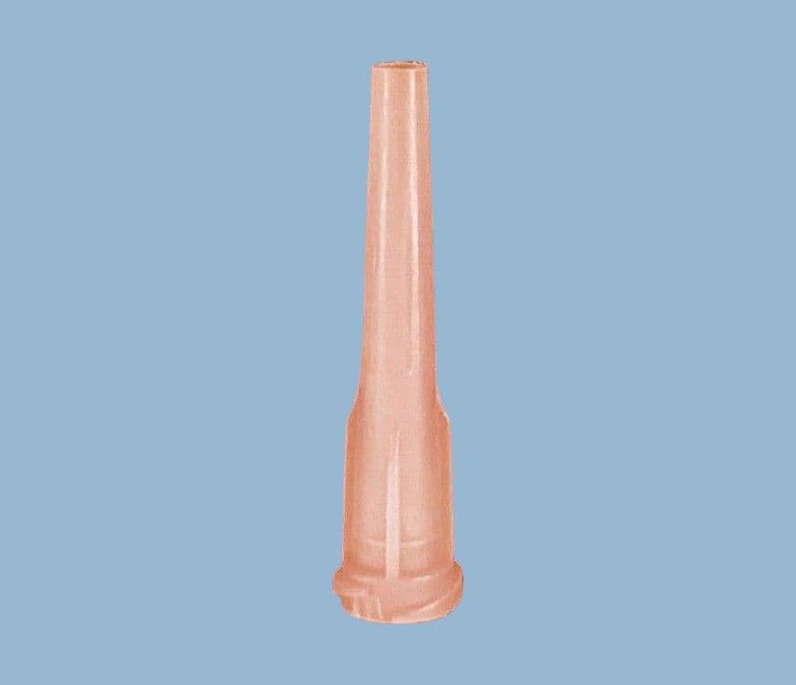 11 Gauge Smooth Flow Luer Lock Tapered Tip Peach AD11TT-B Adhesive ...