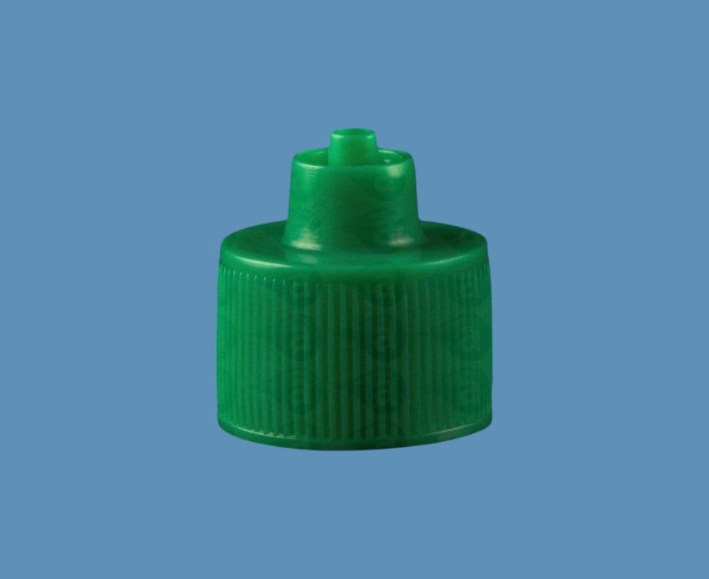 120ml (4oz) Green Luer Lock Cap AD4C-GREEN Adhesive Dispensing Ltd