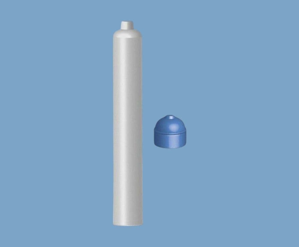 12oz Natural Cartridge Plunger Kit LDPE TS120CKIT-PLD Adhesive ...