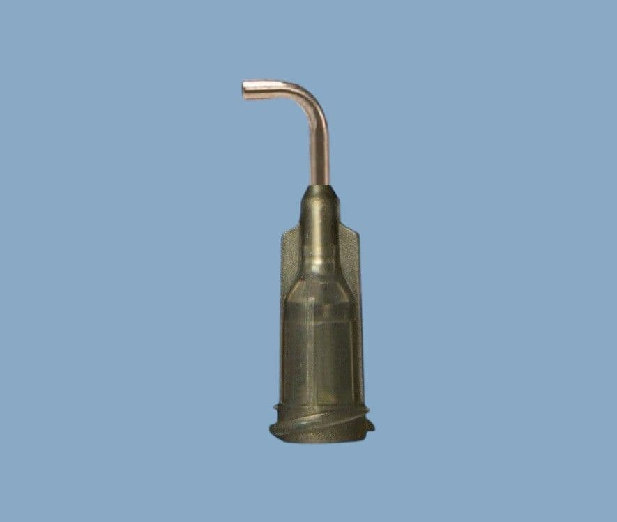 16 Gauge 90° Bend Tip Grey AD71605090 Adhesive Dispensing Ltd