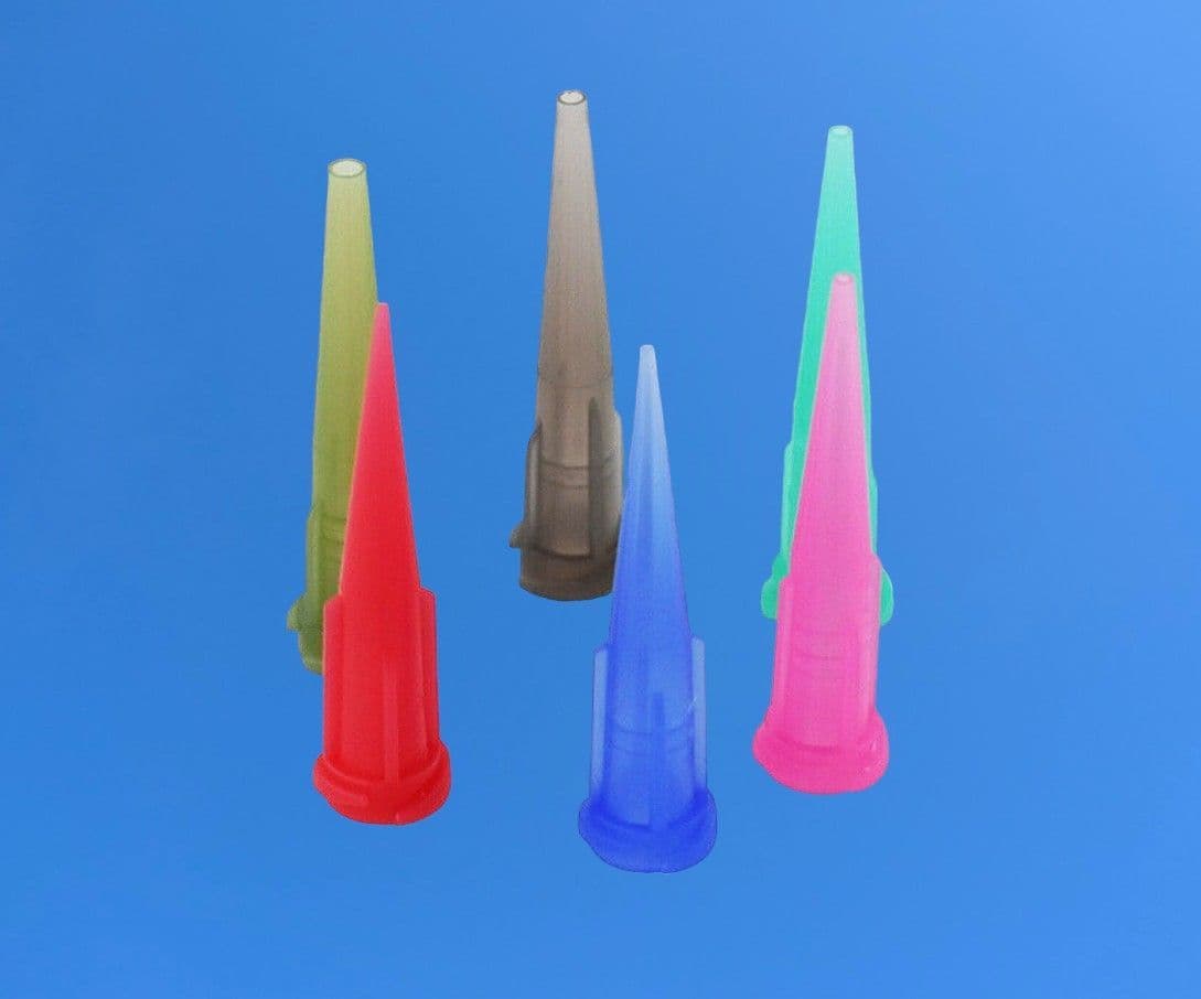 16 Gauge Tapered Tip Grey TT16-DHUV-PK Adhesive Dispensing Ltd Techcon