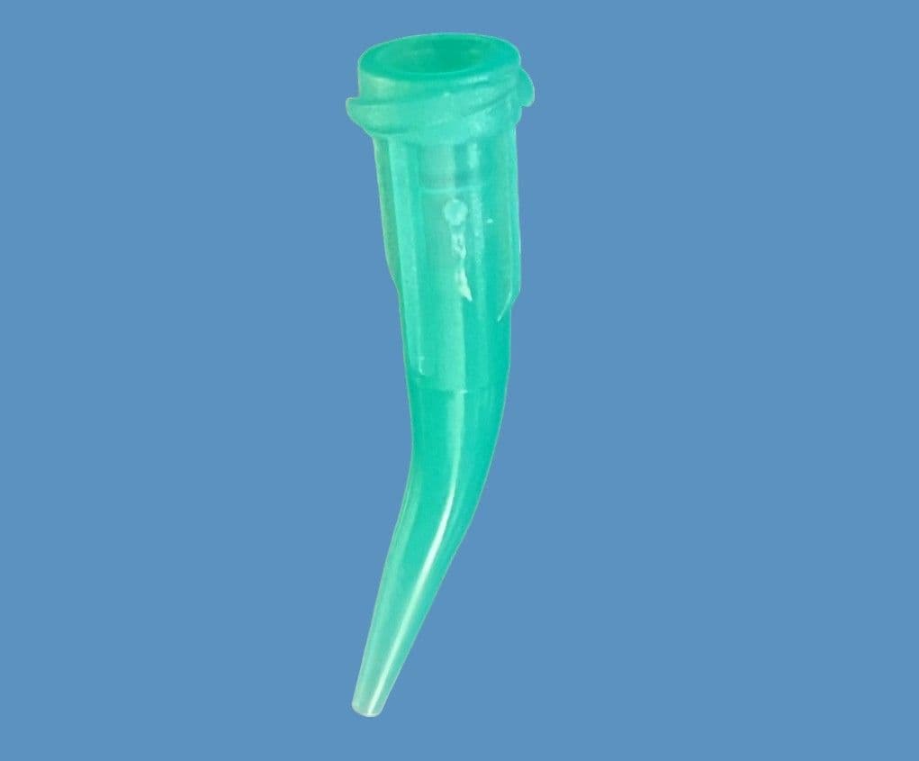 18 Gauge Angled Smooth Flow Tapered Tip Green AD18TTA-B Adhesive ...