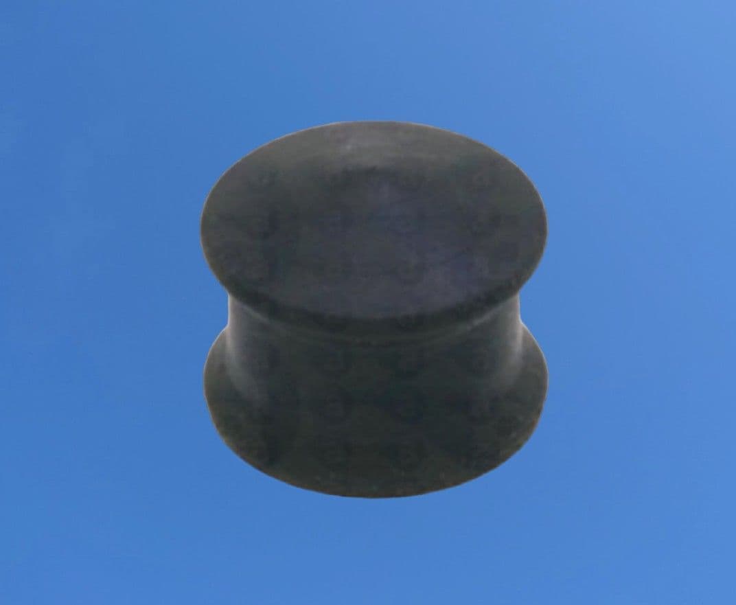 1cc Black Rubber Piston Stopper 401L-2 Adhesive Dispensing Techcon