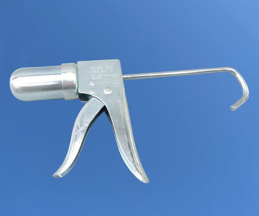 2.5oz Manual Cartridge Gun Semco AD221824 Adhesive Dispensing