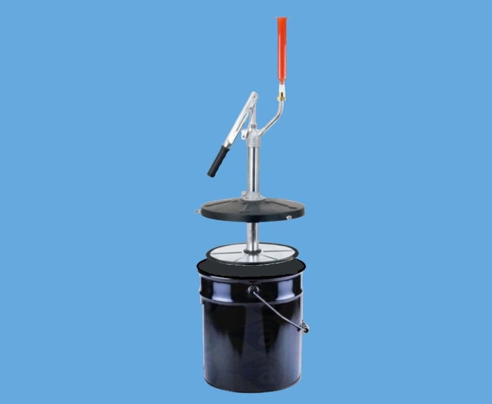 5 gallon 12.5kg 20 litre manual pail pump AD5-20AD Adhesive Dispensing Ltd
