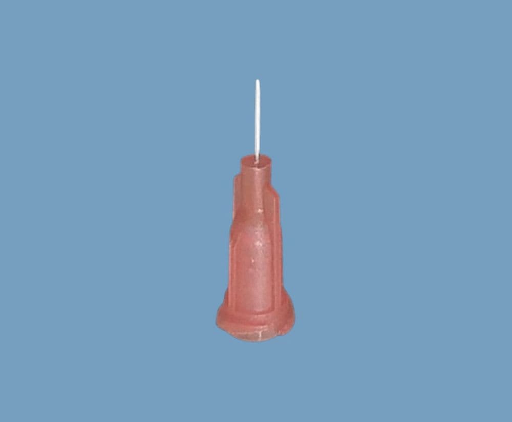 20 Gauge Precision Chamfered Needle Tip Pink Hub CHT20025 Adhesive ...